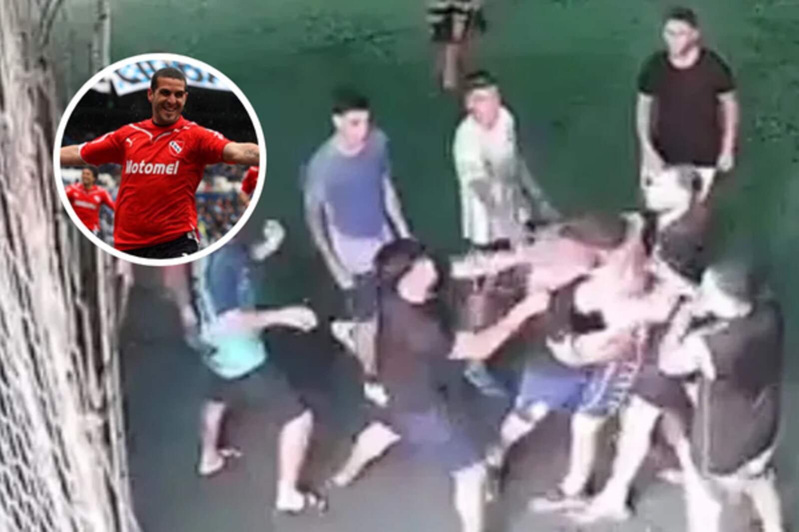 Darío 'Chipi' Gandín got into a fistfight during a five-a-side soccer ...